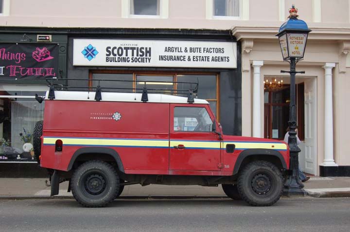 Strathclyde Fire & Rescue Land Rover