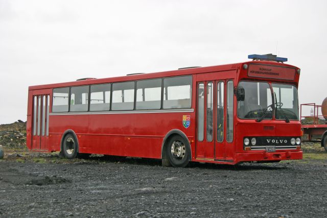 Fire Engines Photos - Hafnarfjordur Volvo bus