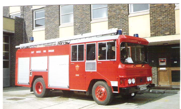 Fire Engines Photos - East Sussex Fire Brigade Bedford TKG Appliance