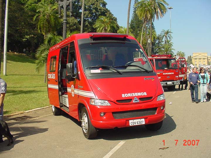 Fire Brigade São Paulo, Brasil, Dog Rescue Unit