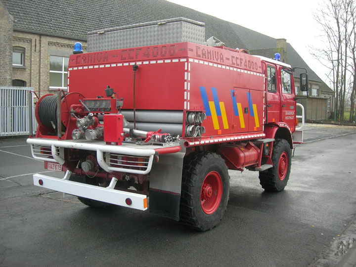 Fire Engines Photos - Brandweer Houthulst Belgium Forest Fire fighting