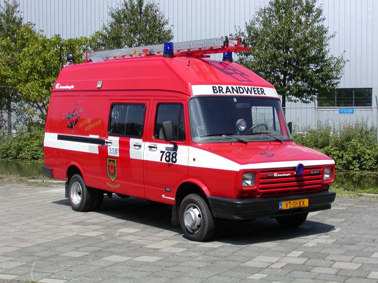 Fire Engines Photos - Brandweer Waddinxveen Diving Unit DAF 400