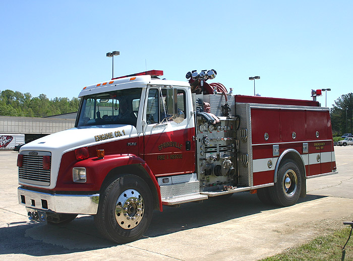 Fire Engines Photos - Springville FD E-1