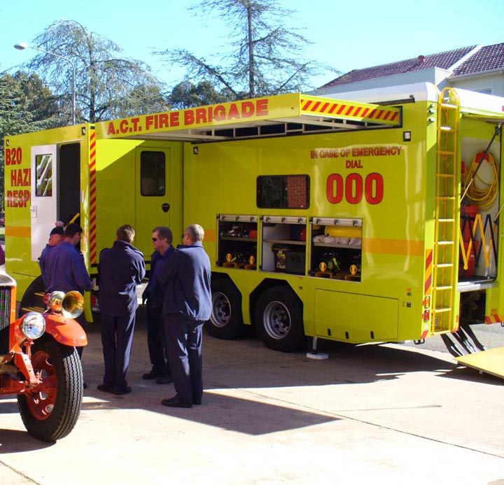 Fire Engines Photos - HAZMAT Response vehicle, Australia