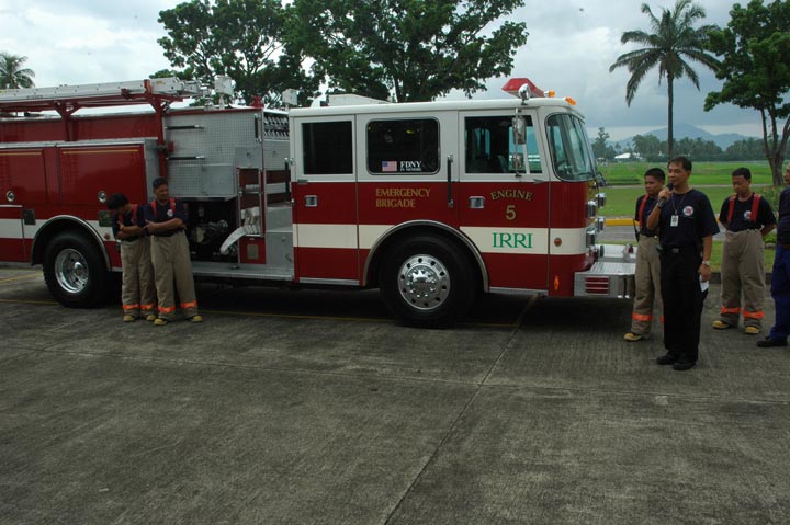 Fire Engines Photos - Pierce, IRRI Emergency Fire Brigade, Philippines
