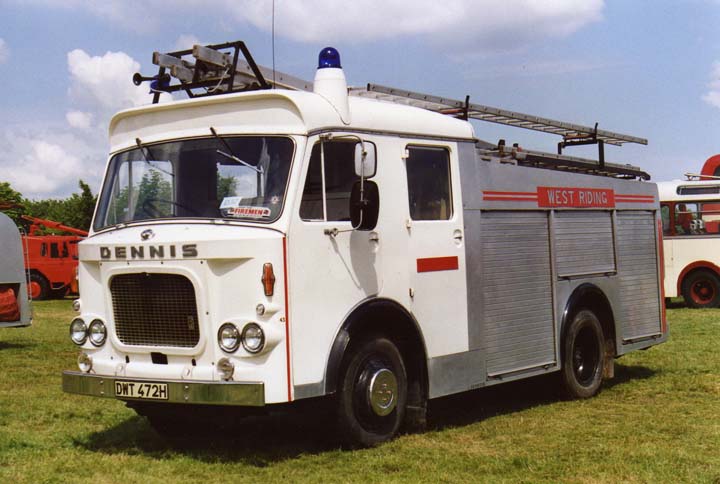Fire Engines Photos - Dennis Water Ladder
