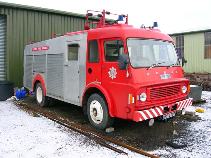 Fire Engines Photos - Dodge K850 ex- Tayside Fire brigade
