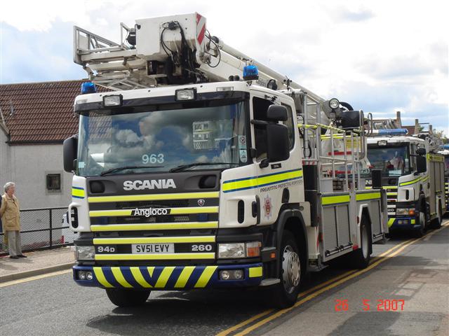 Fire Engines Photos - Grampian FRS ALP