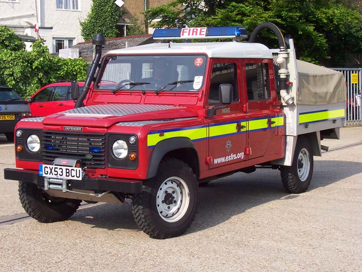 East Sussex FRS GX53BCU Landrover