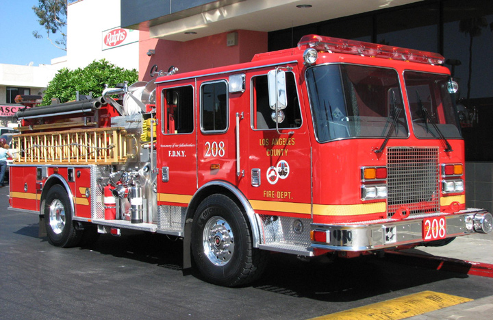 Engine 208 -- Los Angeles County Fire Department
