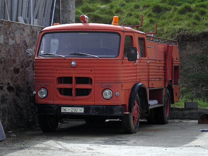 Fire Engines Photos - Spain - Bomberos Bejar Pegaso Comet (1968)