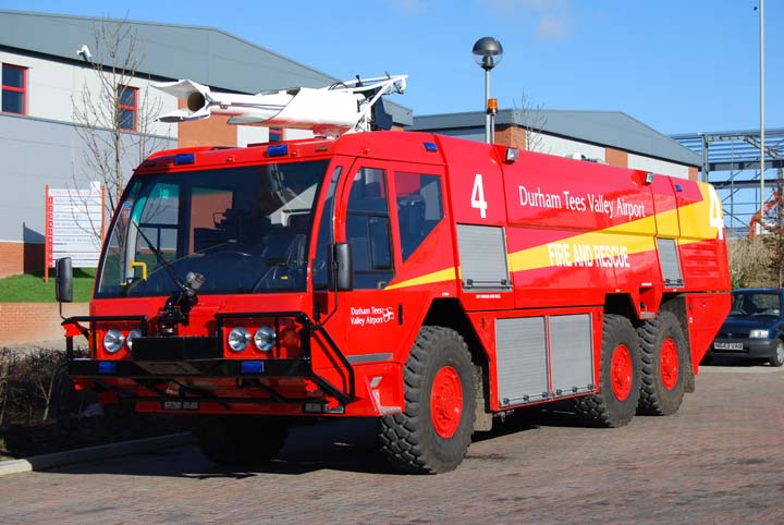 Fire Engines Photos - Durham Tees Valley Airport Boughton Barracuda