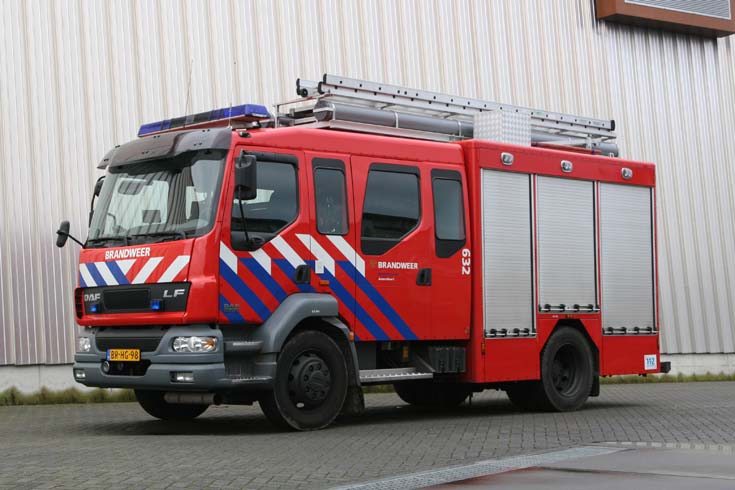 Fire Engines Photos - Brandweer Amersfoort DAF LF Cito-Somati-Godiva