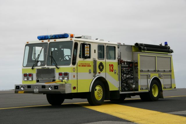 Fire Engines Photos - NASKEF KME pumper