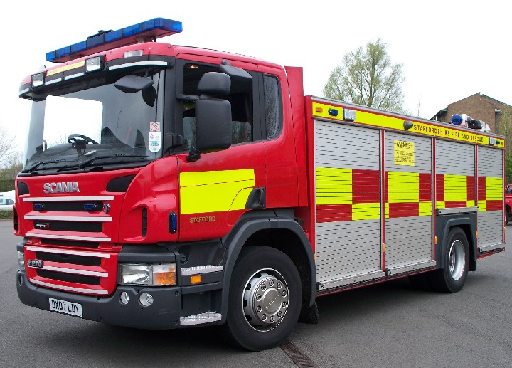 Fire Engines Photos - STAFFORD'S HEAVY RESCUE TENDER
