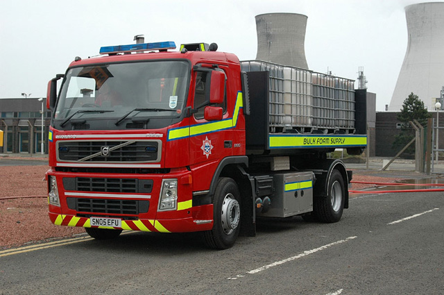Fire Engines Photos - Volvo FM9 Prime mover BP Grangemouth Scotland