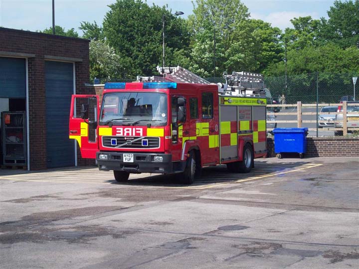 Fire Engines Photos - Suffolk Fire and Rescue - Haverhill