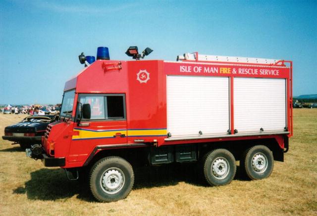 Fire Engines Photos - Ramsey's Pinzgauer Emergency Tender
