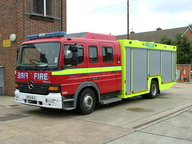 Fire Engines Photos - London FRU