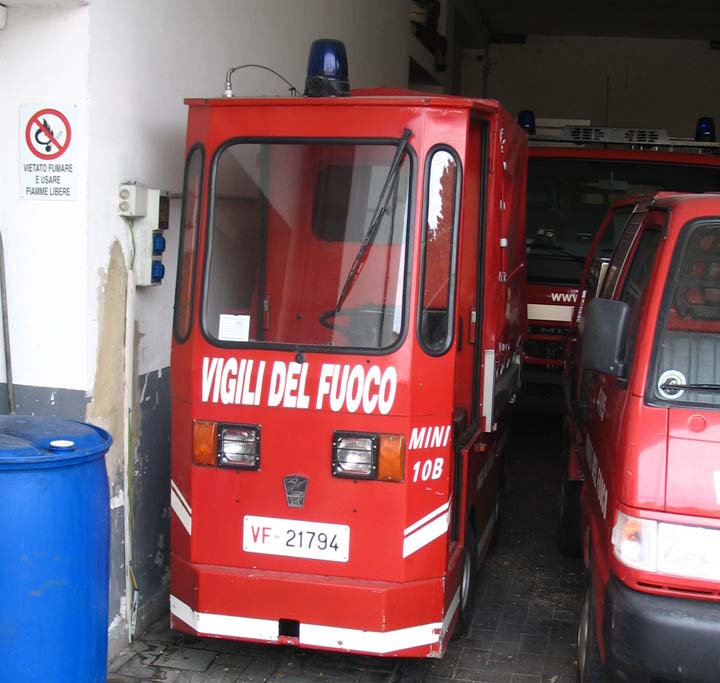 Vigili del Fuoco Capri Italy small appliance