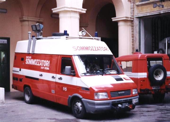 Vigili del Fuoco Rome Italy Iveco Fiat Daily