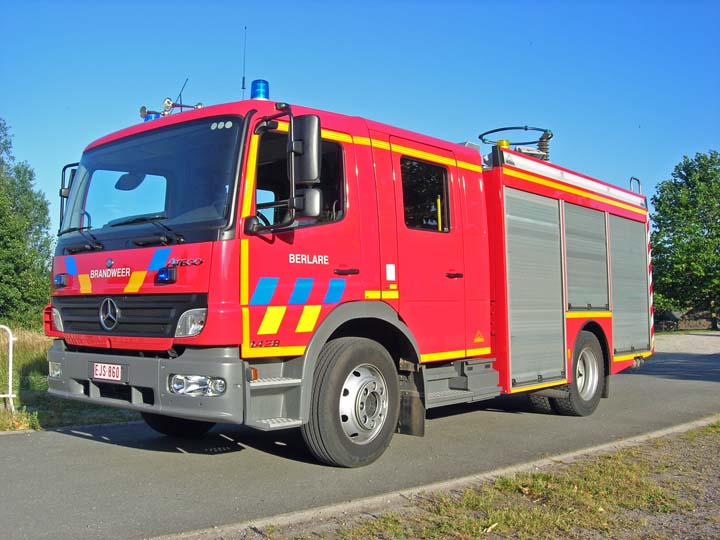 Brandweer Berlare Belgium Mercedes Benz Atego