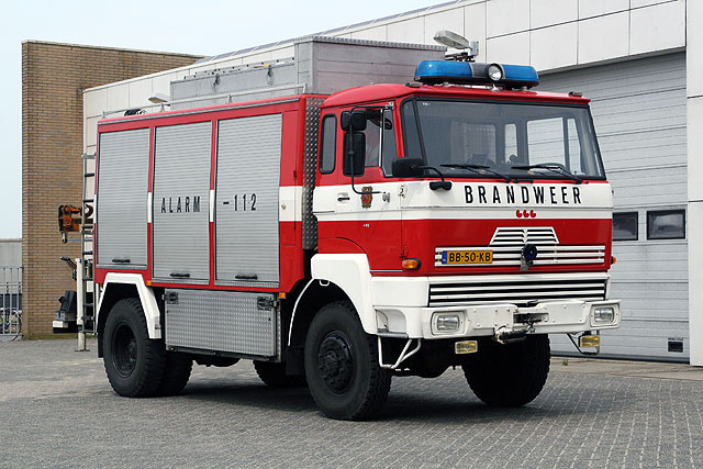 Fire Engines Photos - Smallingerland DAF Rescue truck