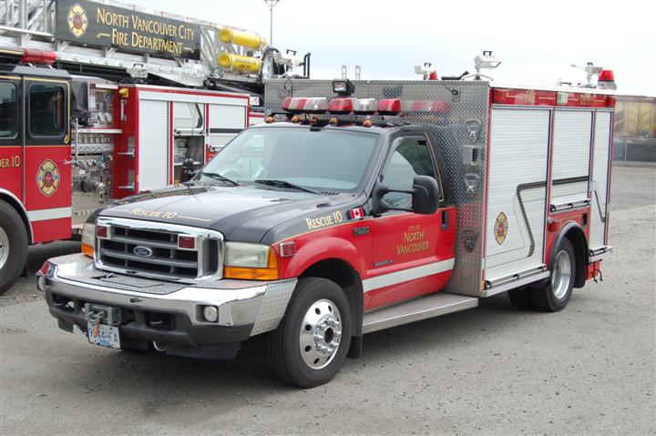 City of North Vancouver Fire Department Rescue 10