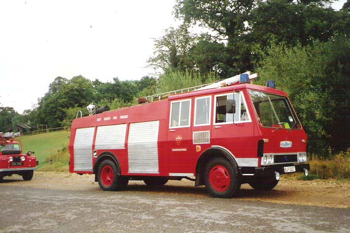 Fire Engines Photos - 1980 Bedford TKG/CSV/Hcb-Angus Water Tender.