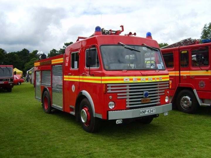 Fire Engines Photos - Dennis ex Hereford & Worcester