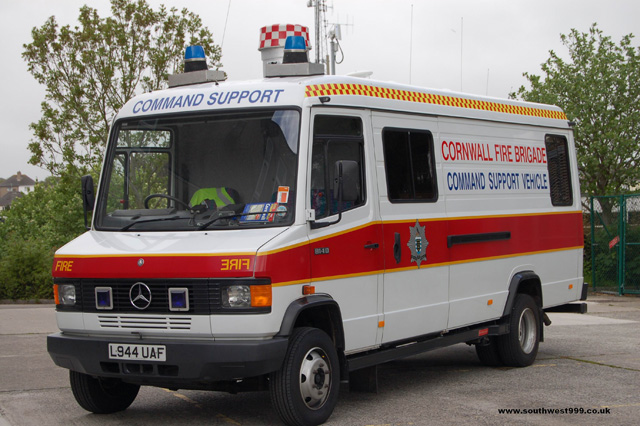 Fire Engines Photos - Cornwall Command Support Unit