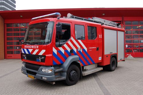 Fire Engines Photos - The Hague DAF LF55