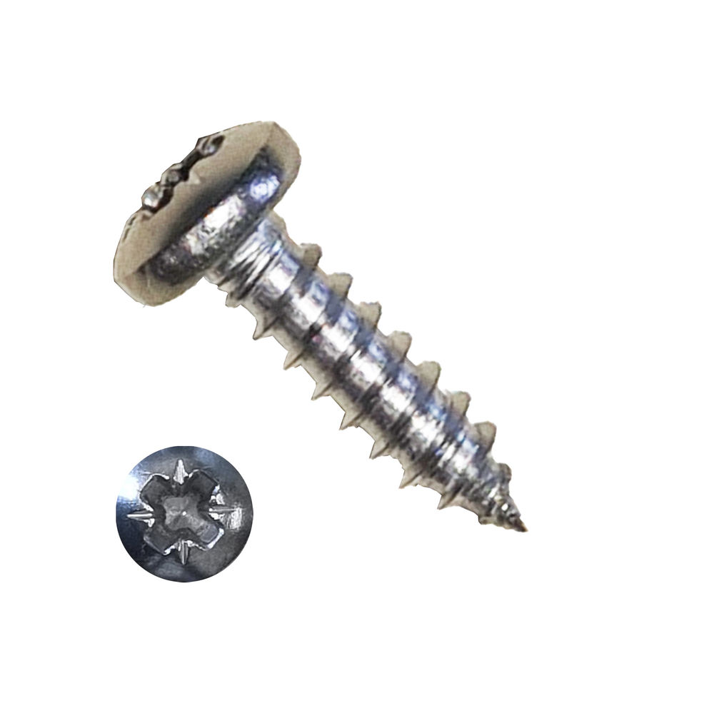Stainless Steel Pozi-Pan Self-Tapping Screws (A2 / A4 Grade)