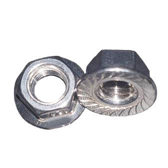 Flange Nuts DIN 6923 Zinc
