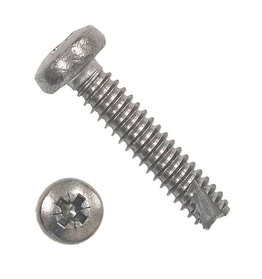Pan Head Thread Cutting Screws for Hard Plastics