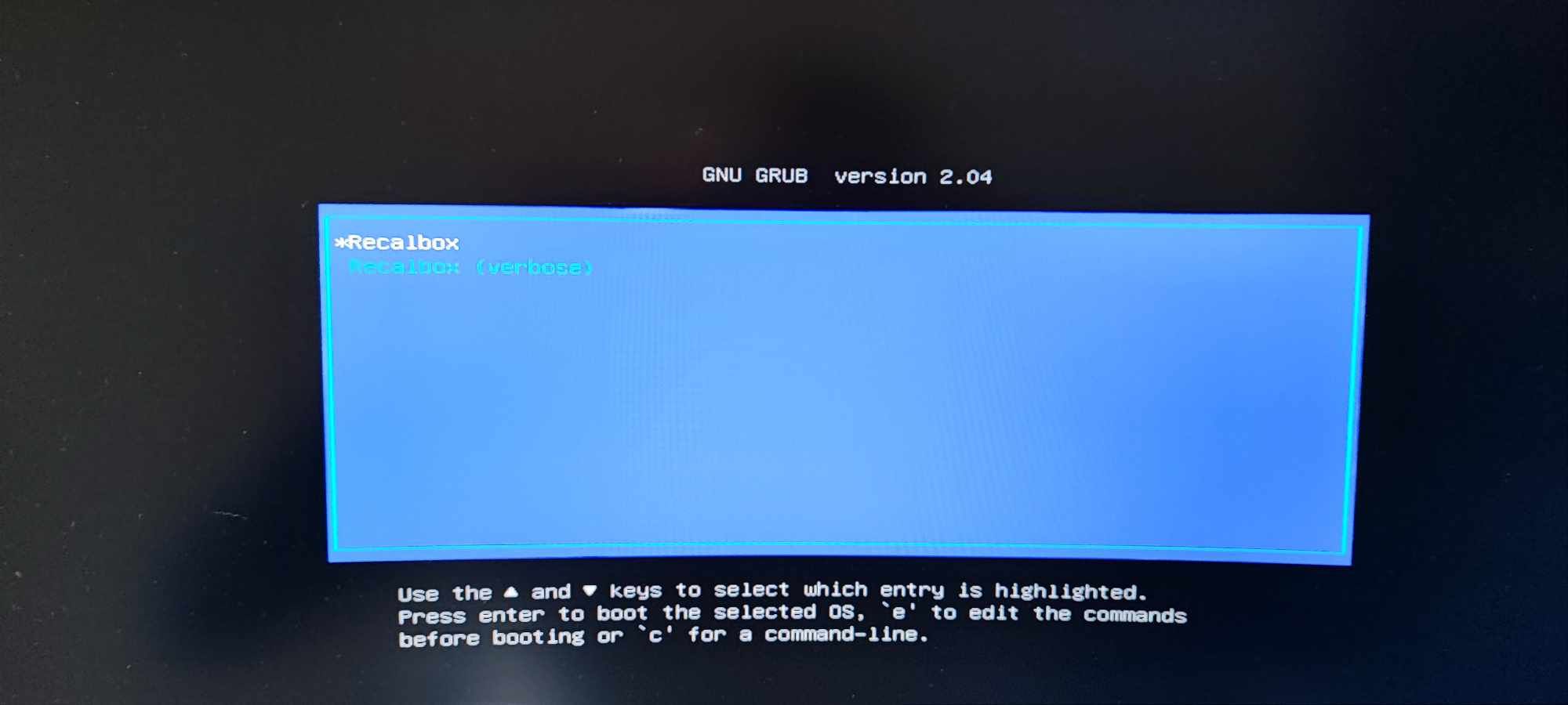 Problème De Boot Pulstar 9 1 Pc Recalbox Forum
