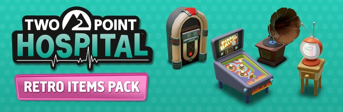 Two Point Hospital - Retro Items Pack