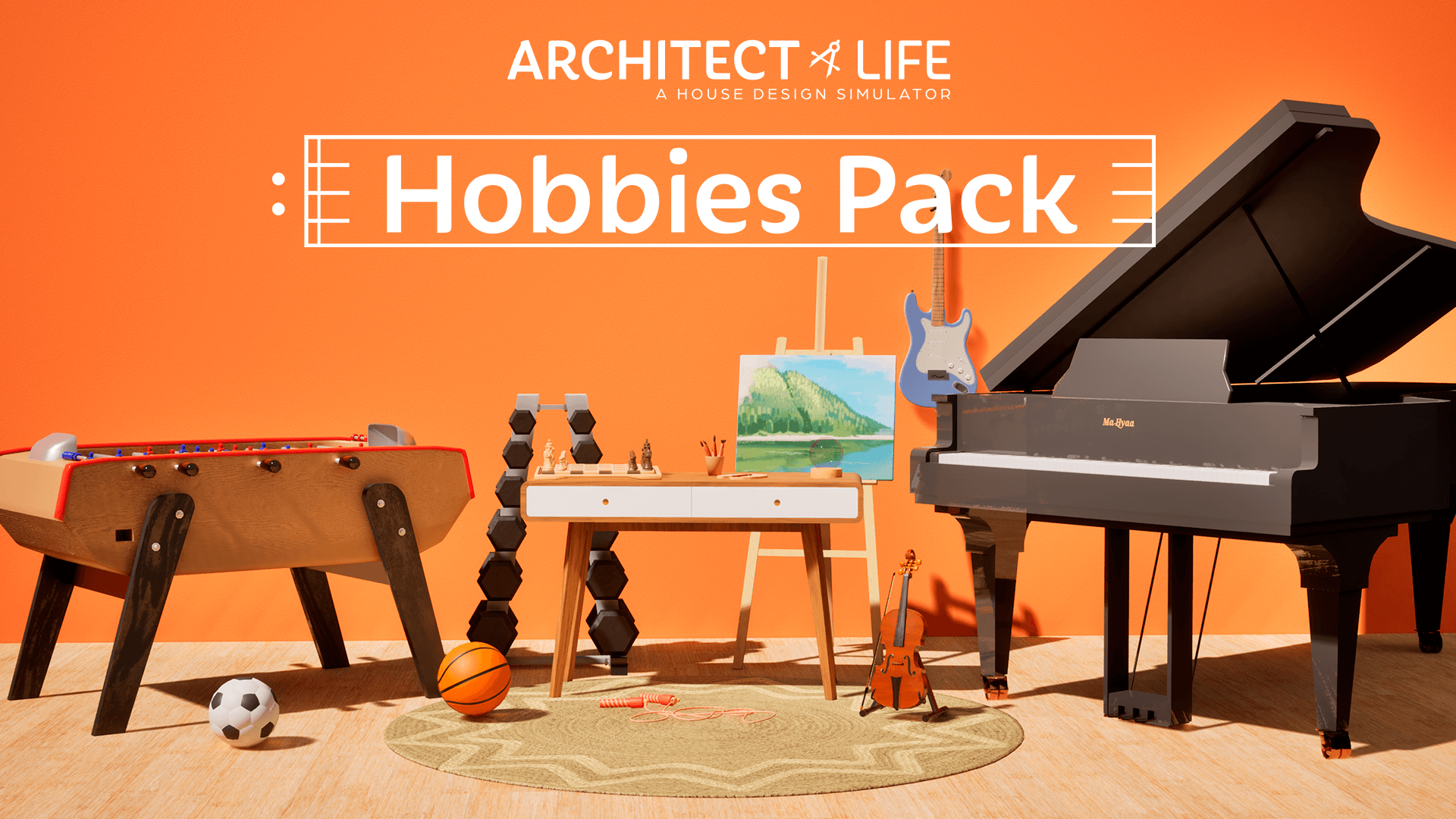 Architect Life: A House Design Simulator - Hobbies Pack