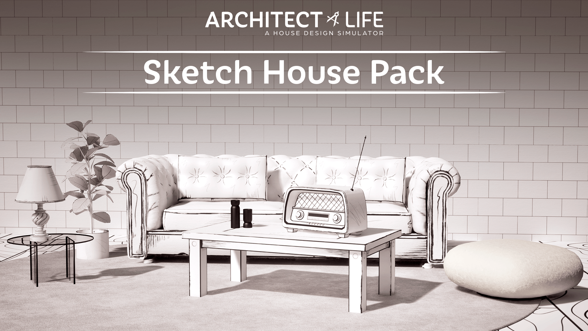 Architect Life: A House Design Simulator - Sketch House Pack