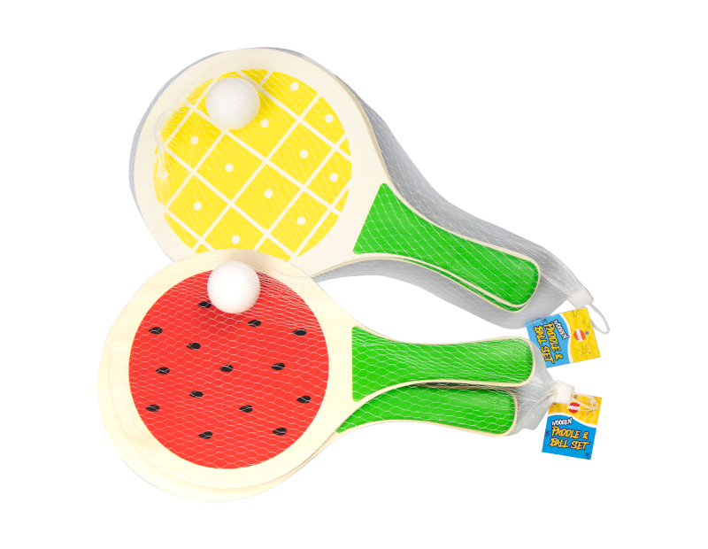 Wholesale Wooden Paddle & Ball Sets | Gem Imports Ltd