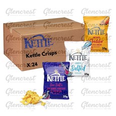 Kettle Chips Variety Box 25g 24 Pack 5 April Dated