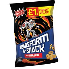 Golden Wonder Transform- A-Snack Chilli & Lime 56g £1 18 Pack