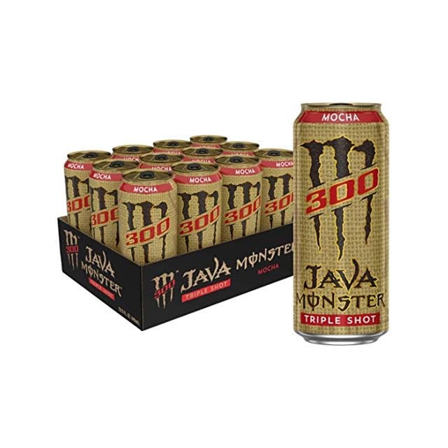 Monster Energy Drink Java Triple Shot Mocha 444ml (12 Pack)