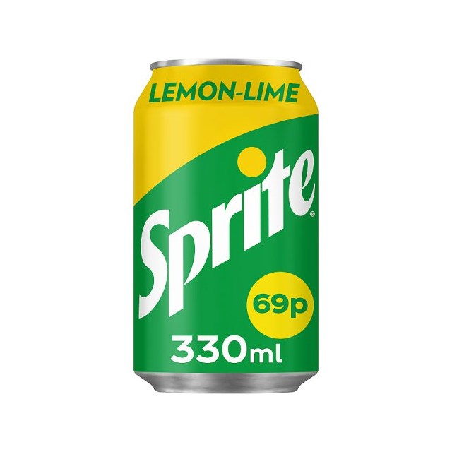 Sprite 330ml 69p (24 Pack)