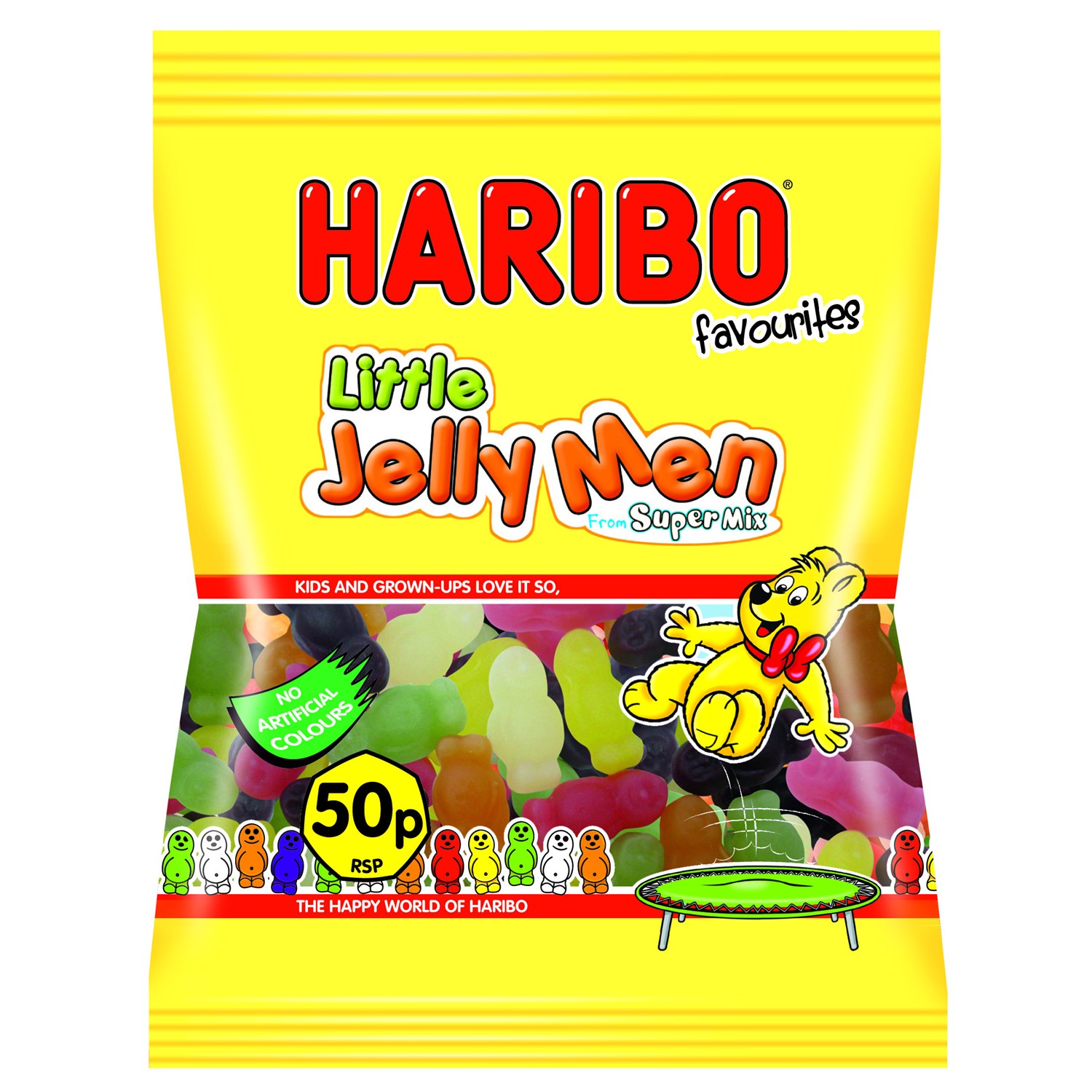 HARIBO 50P LITTLE JELLY BABIES 70g (20 PACK)