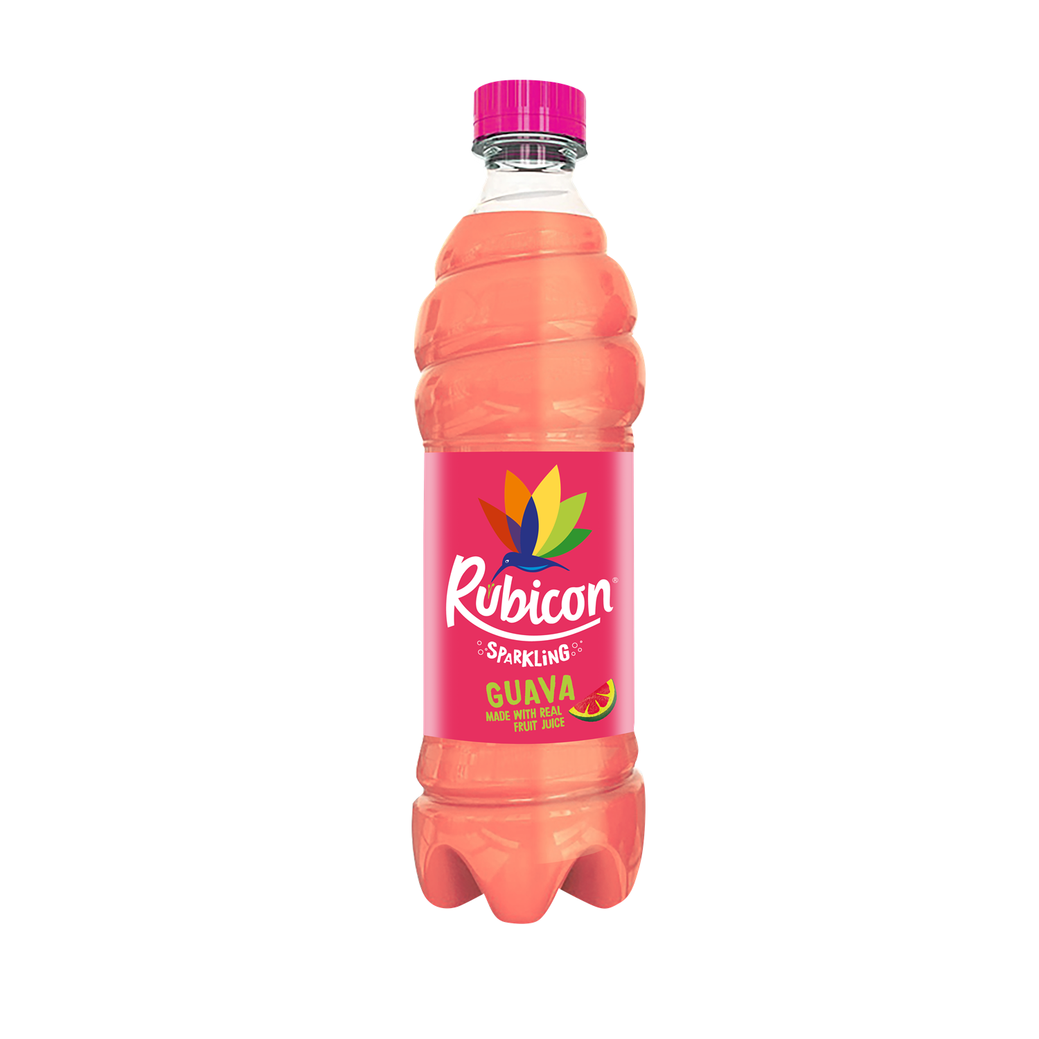 RUBICON SPARKLING GUAVA JUICE DRINK 500ml (12 PACK)