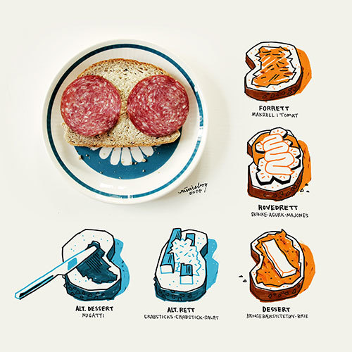 Hva spiser en illustratør til lunsj? – Grafill