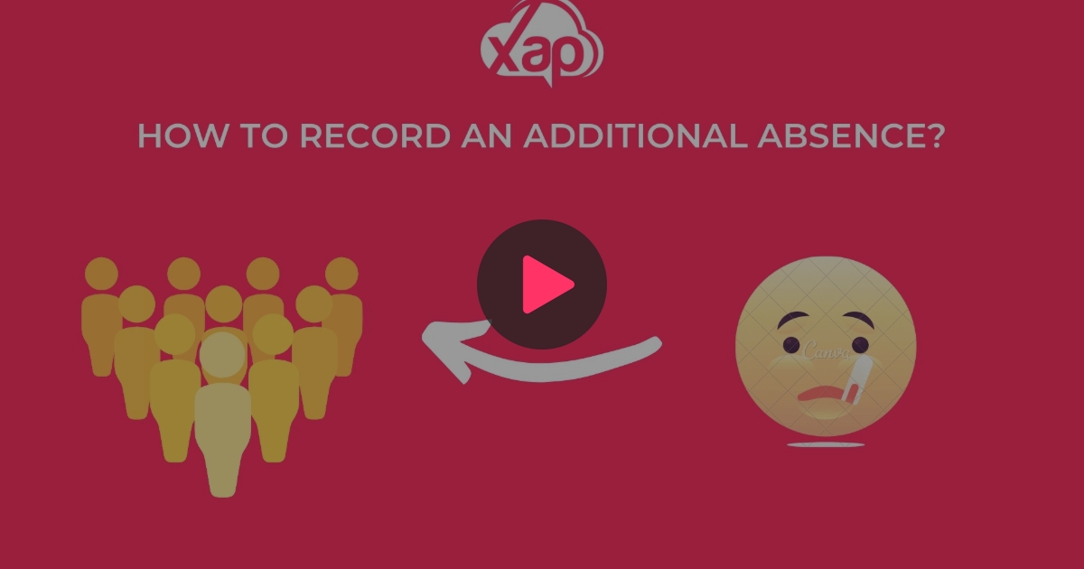 How to record an additional absence? | fleeq.io