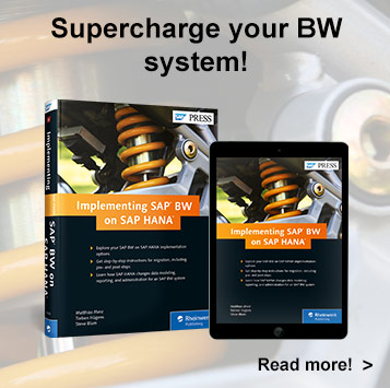 SAP BI - BW - BOBJ - EIM | SAP PRESS Books and E-Books