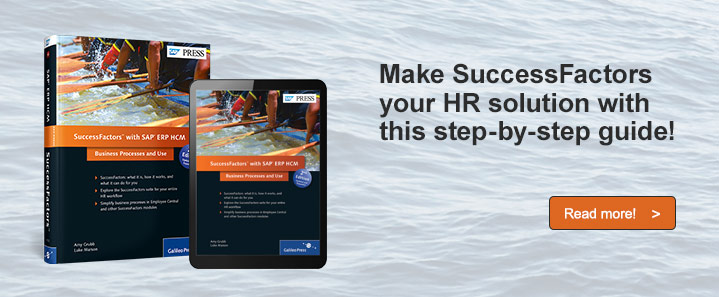 SuccessFactors - SAP HCM - SAP HR | SAP PRESS Books and E-Books